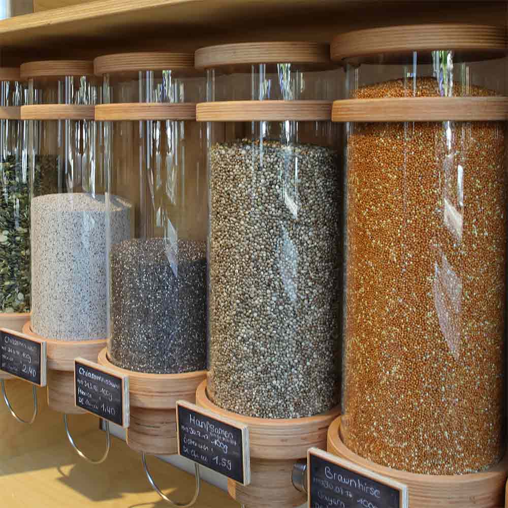 hawos Glassilo Lebensmittelspender für Unverpackt Läden